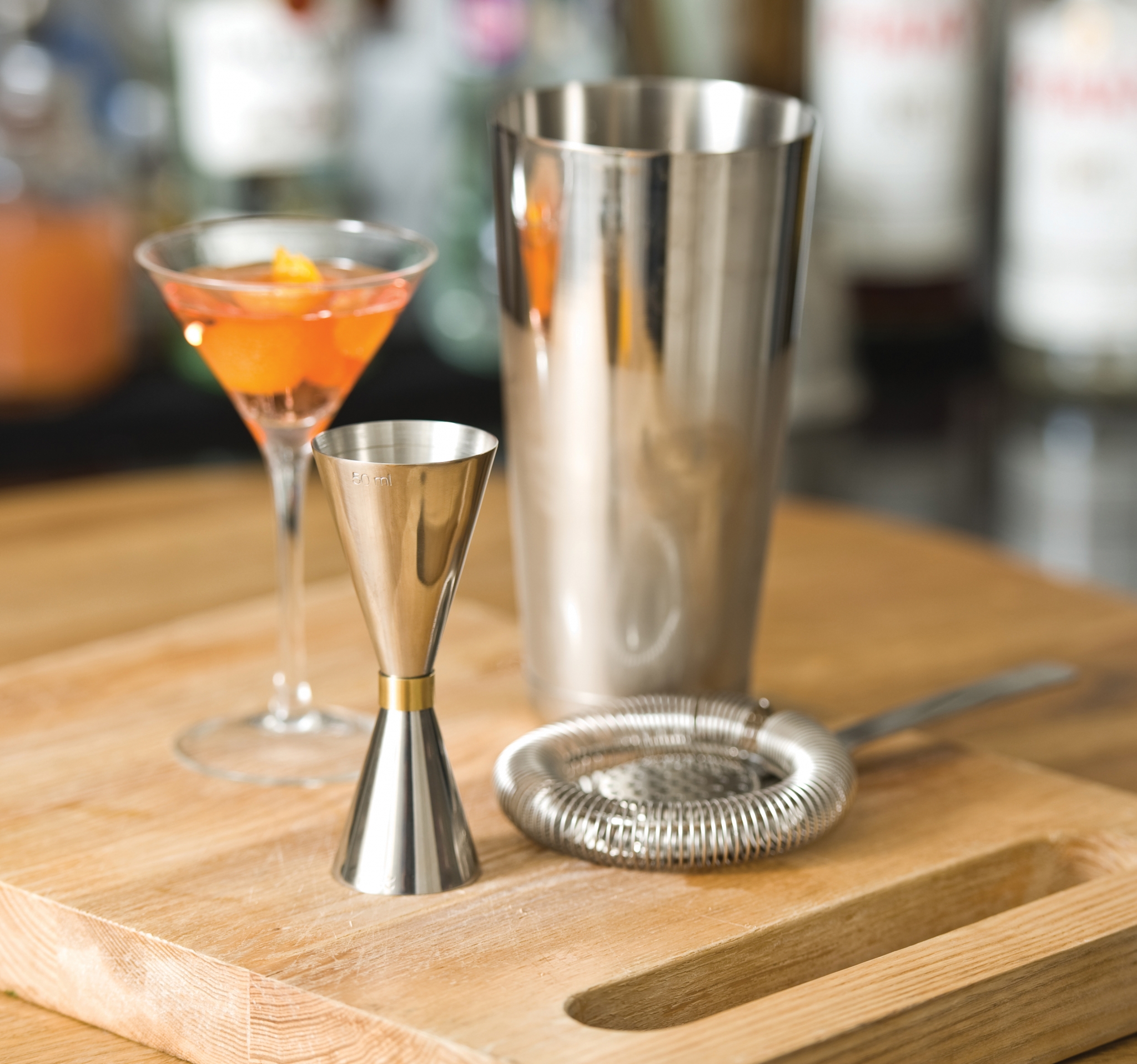 Jigger - Scandic Bar - Alt i barudstyr, morter, shaker, mobilbar mm ...